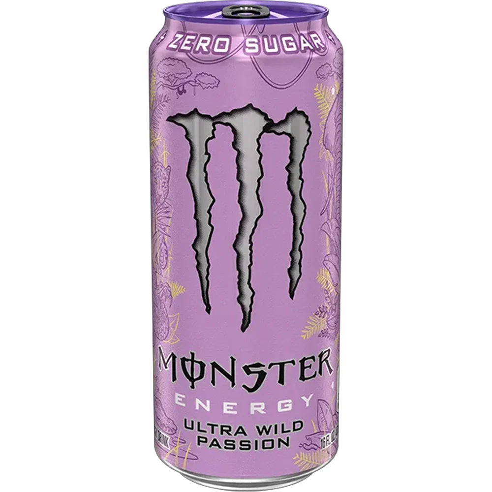 Monster Energy Ultra Wild Passion 473ml – Energieblikjes.nl