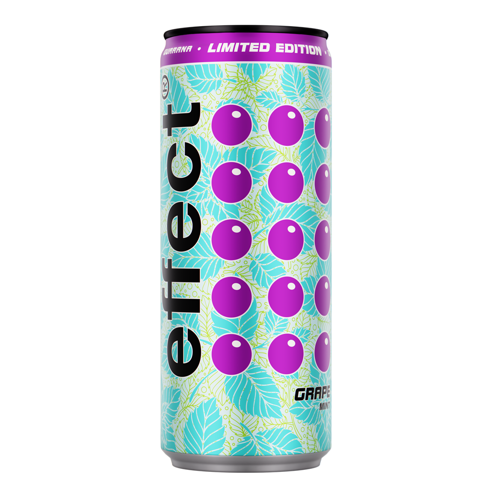 Effect Energy Grape Mint 330ml – Energieblikjes.nl