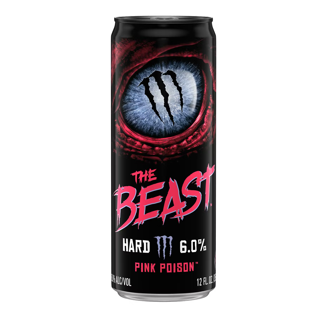Monster Energy The Beast Pink Poison 355ml – Energieblikjes.nl
