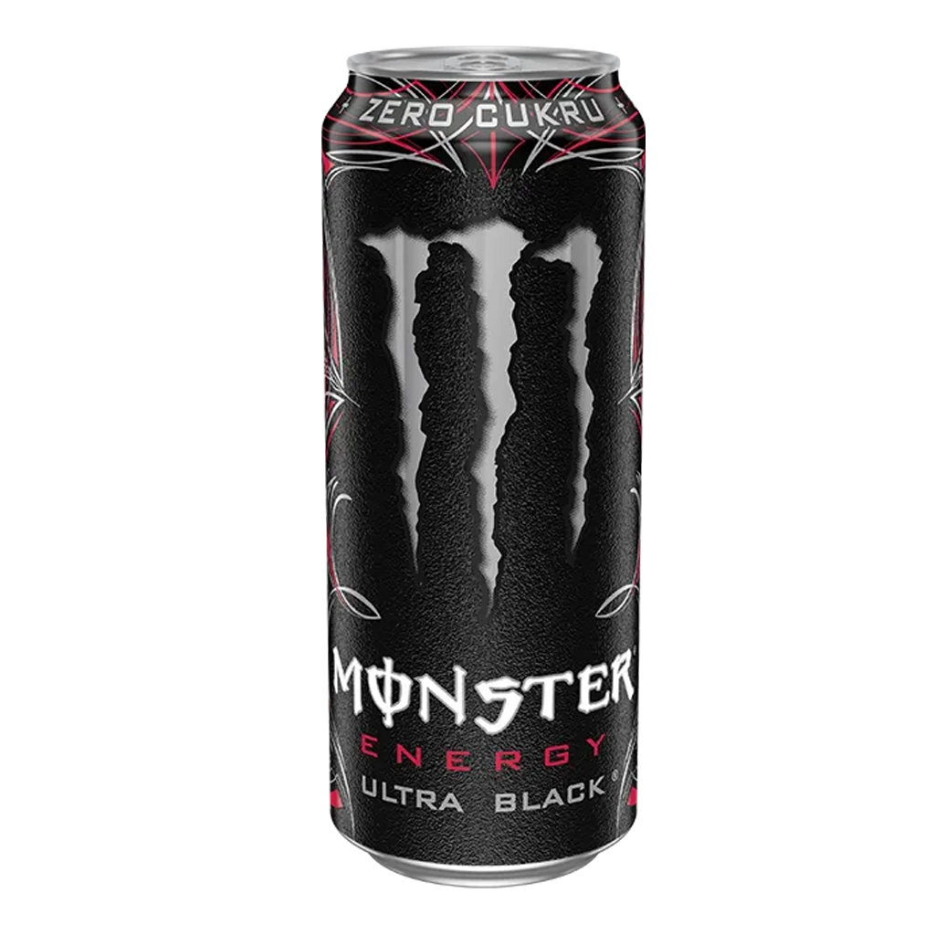 Monster Energy Ultra Black 500ml – Energieblikjes.nl