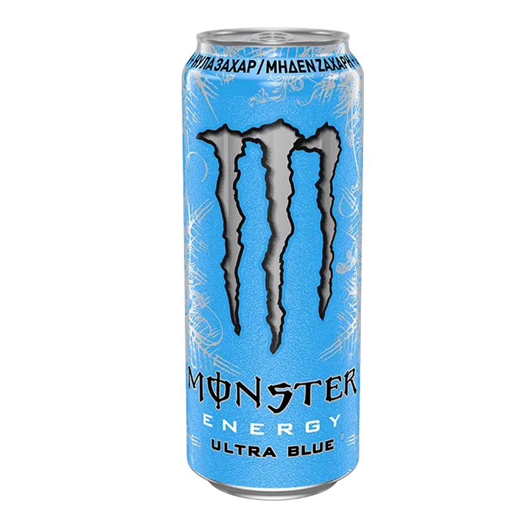 Monster Energy Ultra Blue 500ml – Energieblikjes.nl