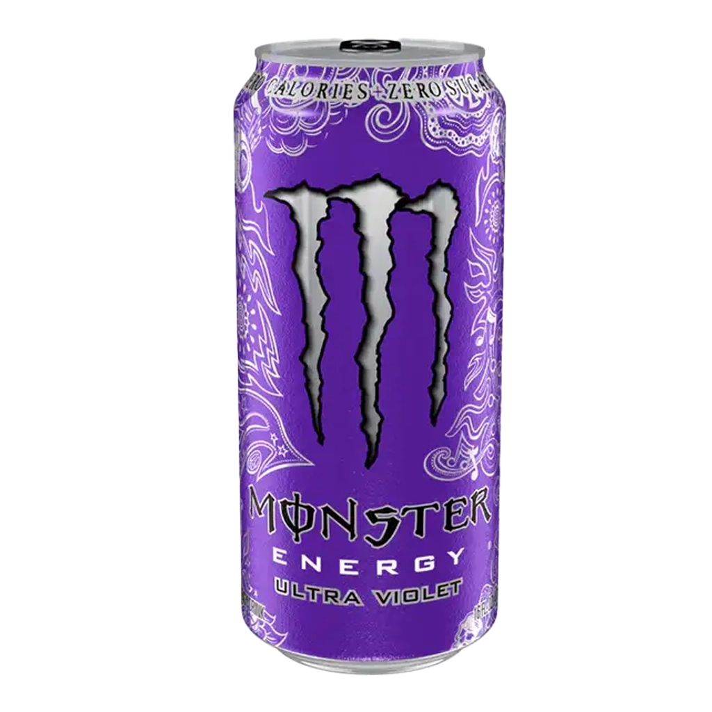Monster Energy Ultra Violet 500ml suikervrij – Energieblikjes.nl
