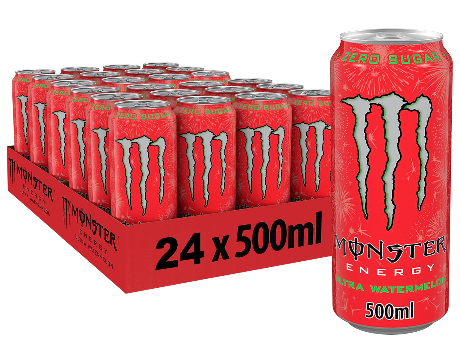 Monster Energy Ultra Watermelon (24 x 500ml) – Energieblikjes.nl